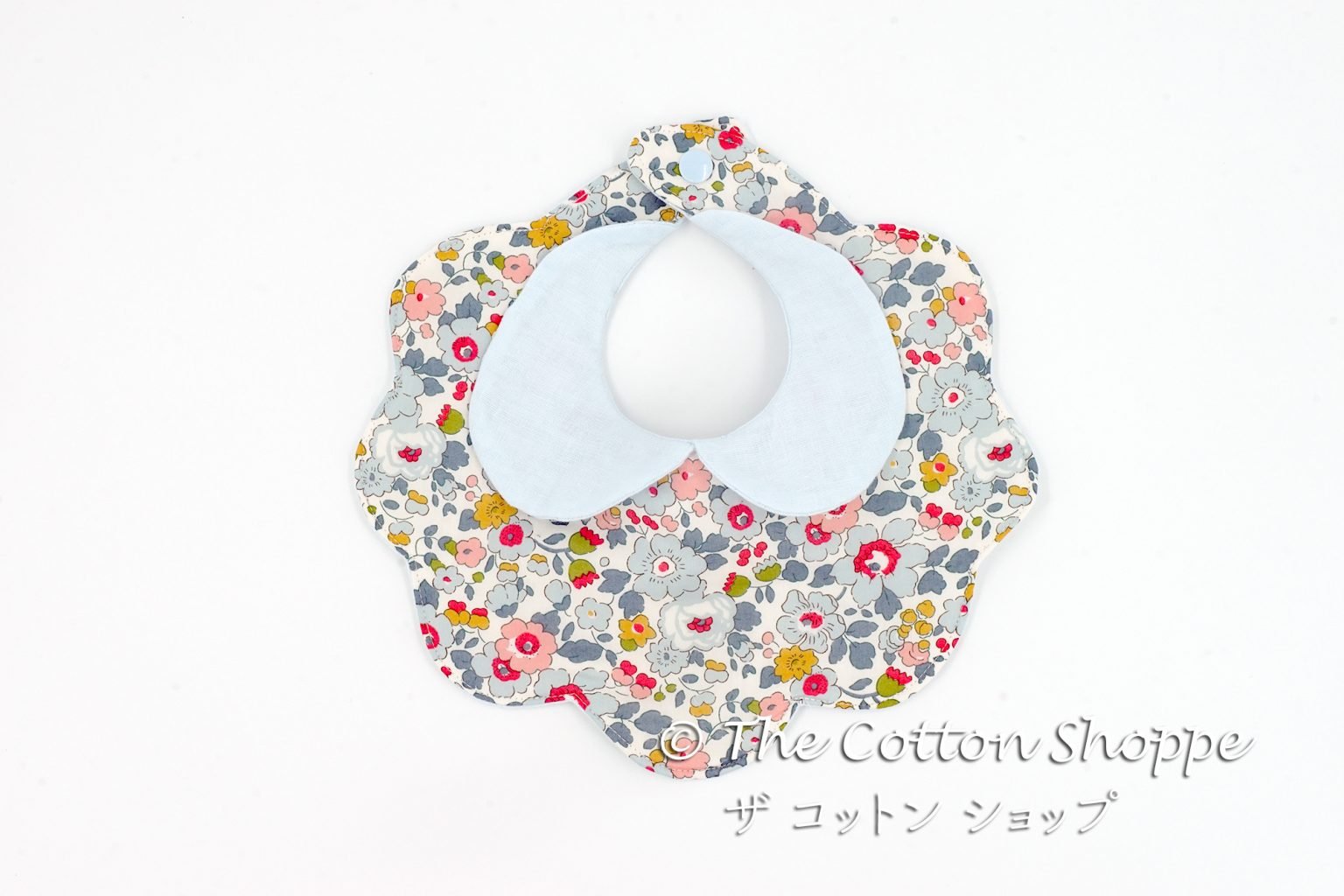 Liberty London Betsy Bib - Collared Scallop bib - Tana Lawn - The ...